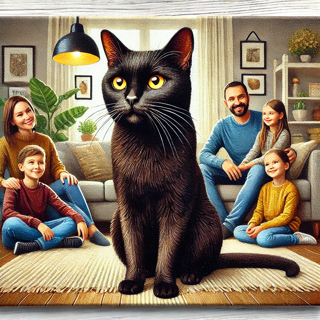 Why Bombay Cats Make Excellent Family Pets